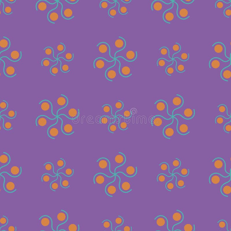 Bright Seamless Pattern with Abstract Geometric Composition on the ...