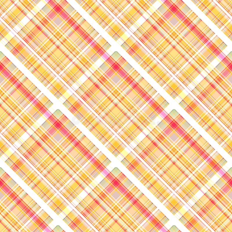 Bright Seamless Pattern of Diagonal Stripes, Checkered Print of Small ...