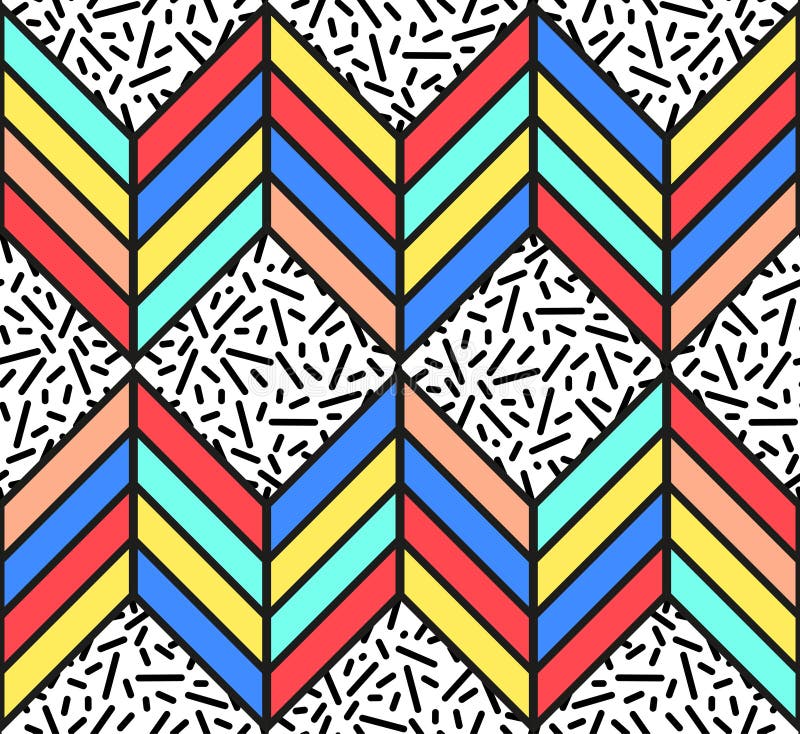 Heart and arrows pattern stock vector. Illustration of seamless - 42168728