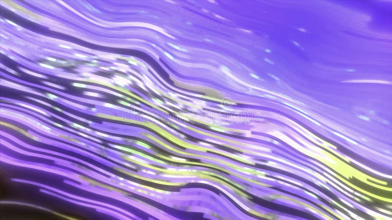 Bright Shimmering Lines in Glitch Background. Motion. Stream of ...