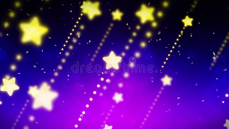 Beautiful Star with Glowing Marquee Light with Rotating Animated Sun ...