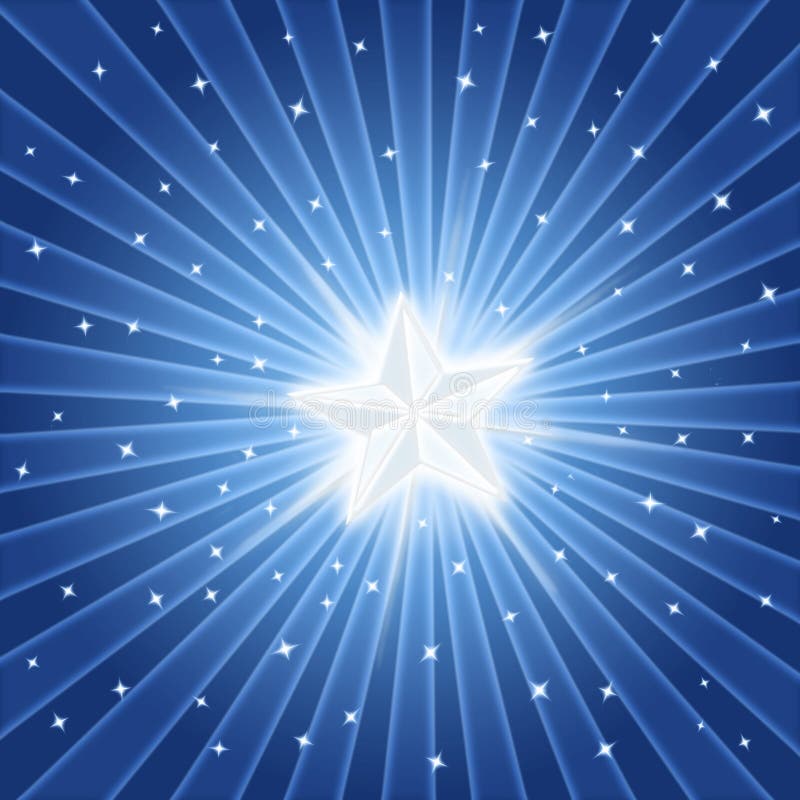 Bright shiny star stock vector. Illustration of texture - 12083237