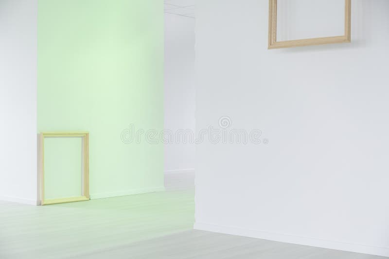 So Bright, so Simple, so Modern! Stock Image - Image of stylish, room ...