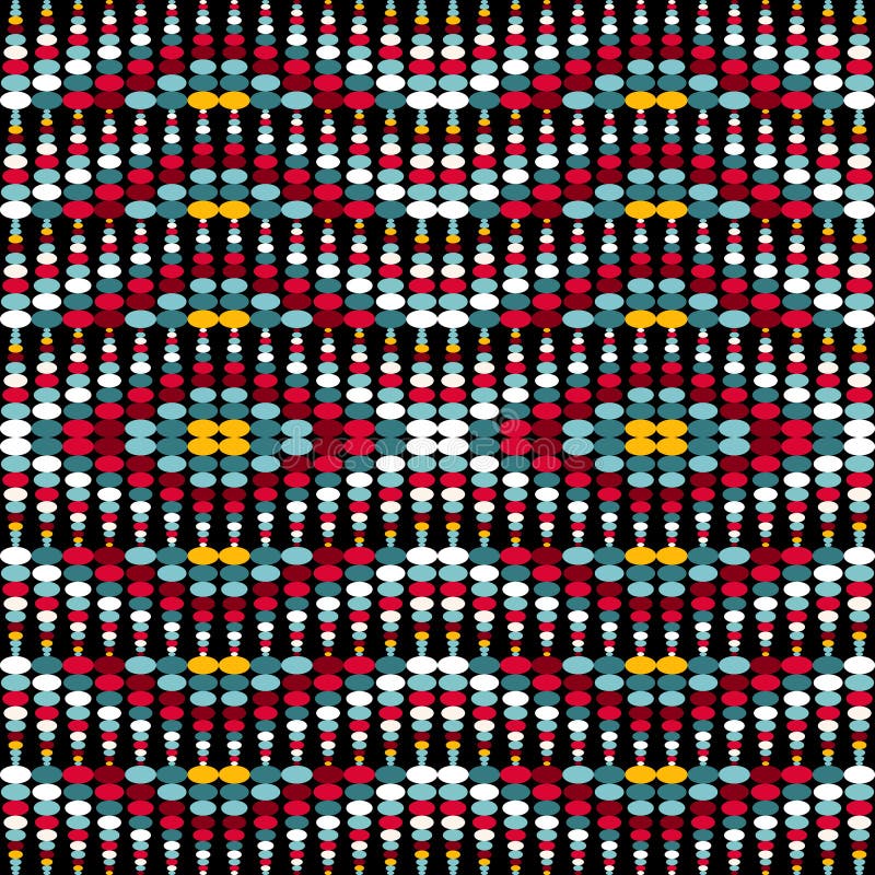 Bright Small Colored Circles Geometric Background Stock Vector ...