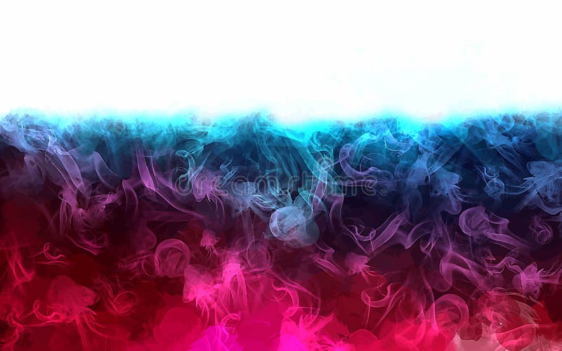 Bright Smoke Border Background. Vector Version Stock Vector ...