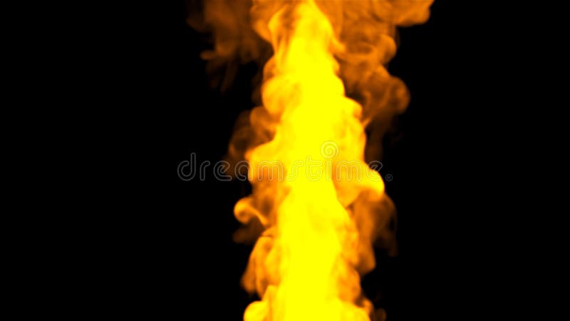 Bright Smoke Pillar in Space, Modern Abstract 3d Render Background ...