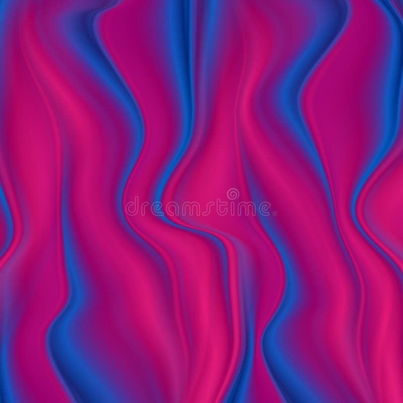 Bright Smooth Blue Purple Wavy Pattern Background Stock Vector ...