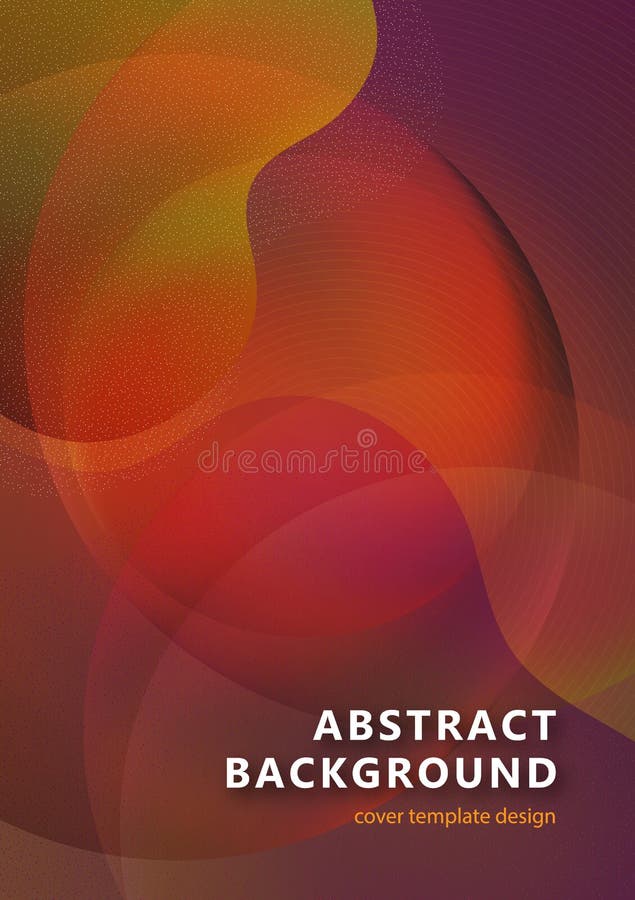 Bright Smooth Wavy Shapes, Transparency, Many Particles. Corporate ...