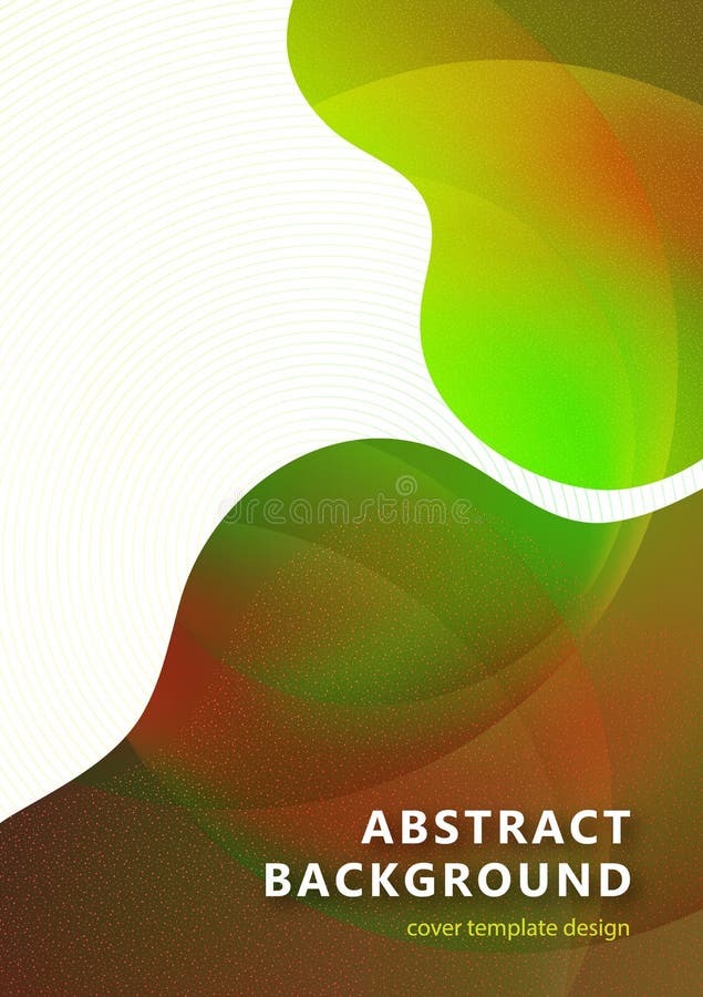 Bright Smooth Wavy Shapes, Transparency, Many Particles. Corporate ...