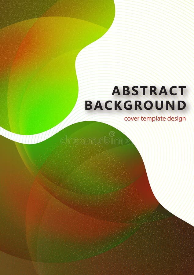 Bright Smooth Wavy Shapes, Transparency, Many Particles. Corporate ...