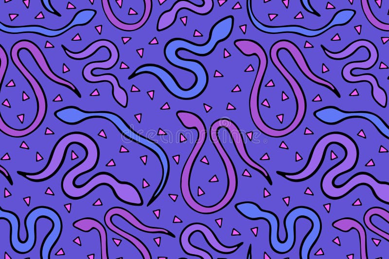 Snake Skin Pattern Mamba Stock Illustrations – 19 Snake Skin Pattern ...