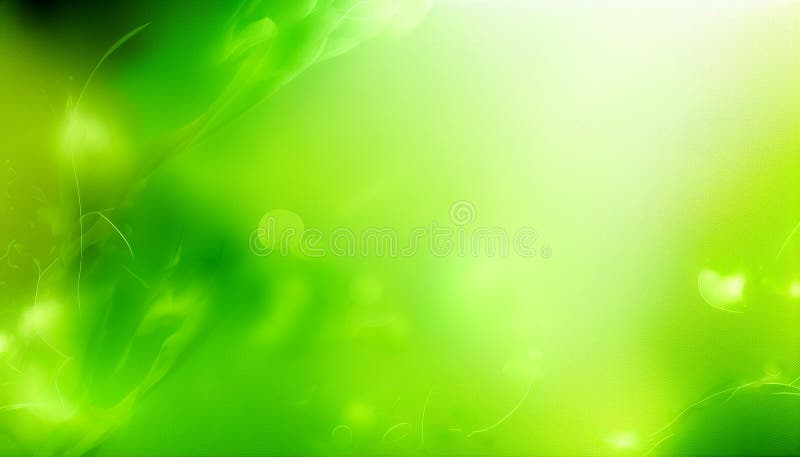 Bright Soft Green Abstract Background, Generative AI. Stock ...