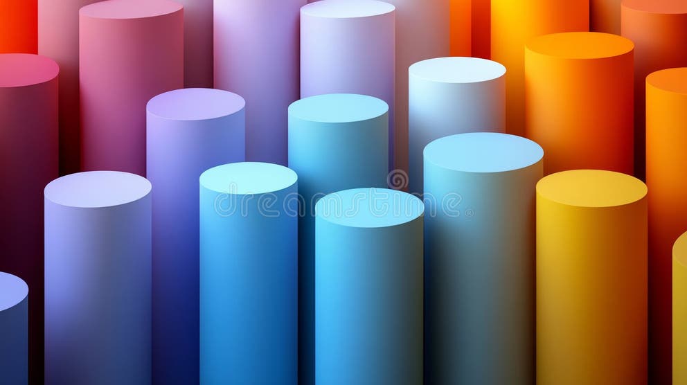 A Bright and Softly Lit Environment Features an Arrangement of Multiple ...