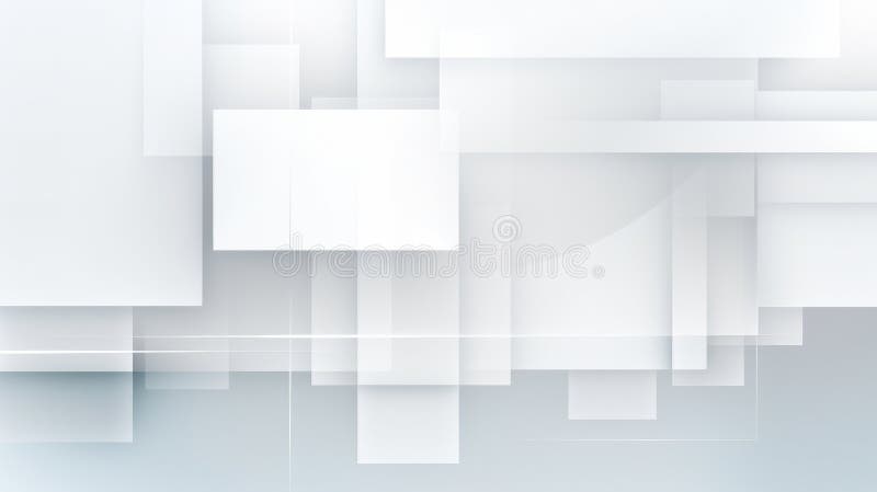 Bright Space with Overlapping Geometric Abstract Background AI ...