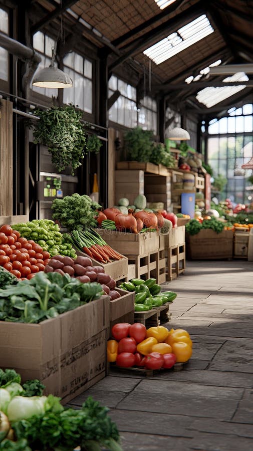 Bright, Spacious Industrial Warehouse Features High Ceilings and Large ...