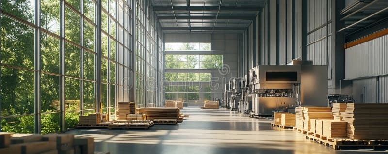 244 Spacious Modern Warehouse Interior High Ceilings Stock Photos ...