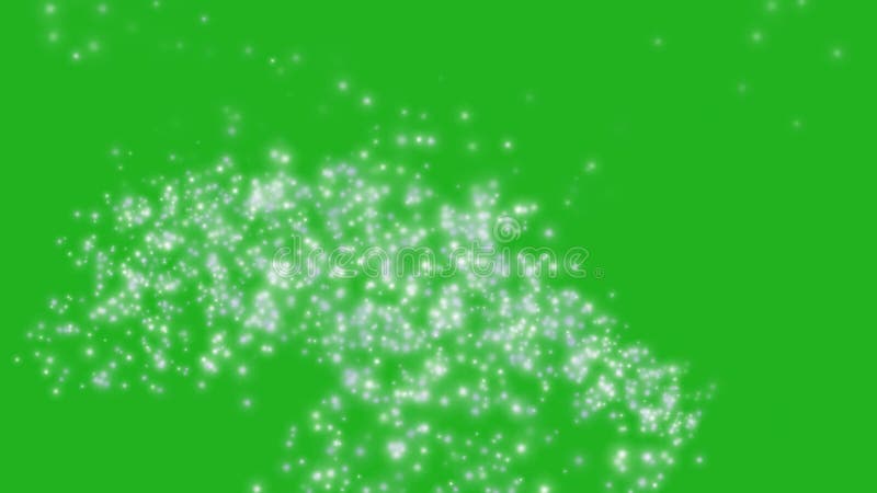 Bright Sparkles Green Screen Motion Graphics Stock Footage - Video of ...