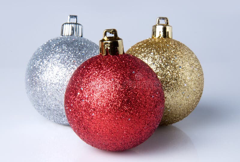 Bright Sparkling Christmas Ball Stock Photo - Image of celebrate, gift ...