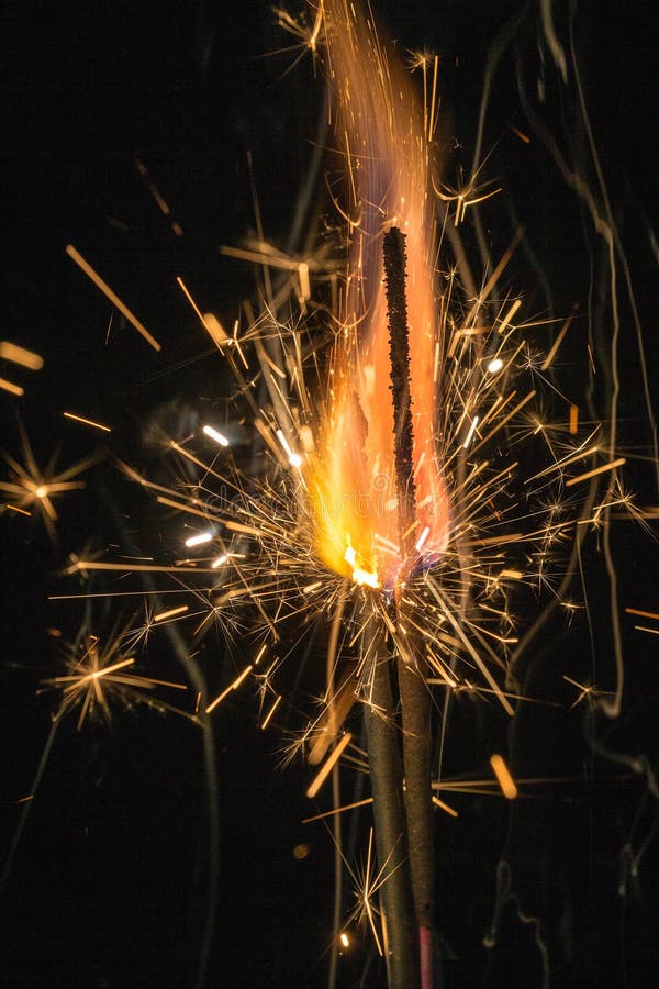 Bright sparks stock image. Image of holiday, color, fire - 31773955