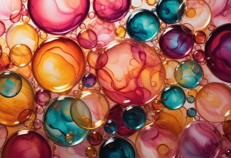 Bright Spilled Colors in Motion. Bright Splash of Colors. Drawing with ...