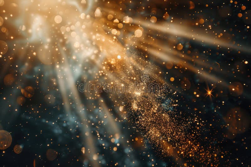 Bright Spot Sunlight Shining Dark Cloudy Sky Stock Photos - Free ...