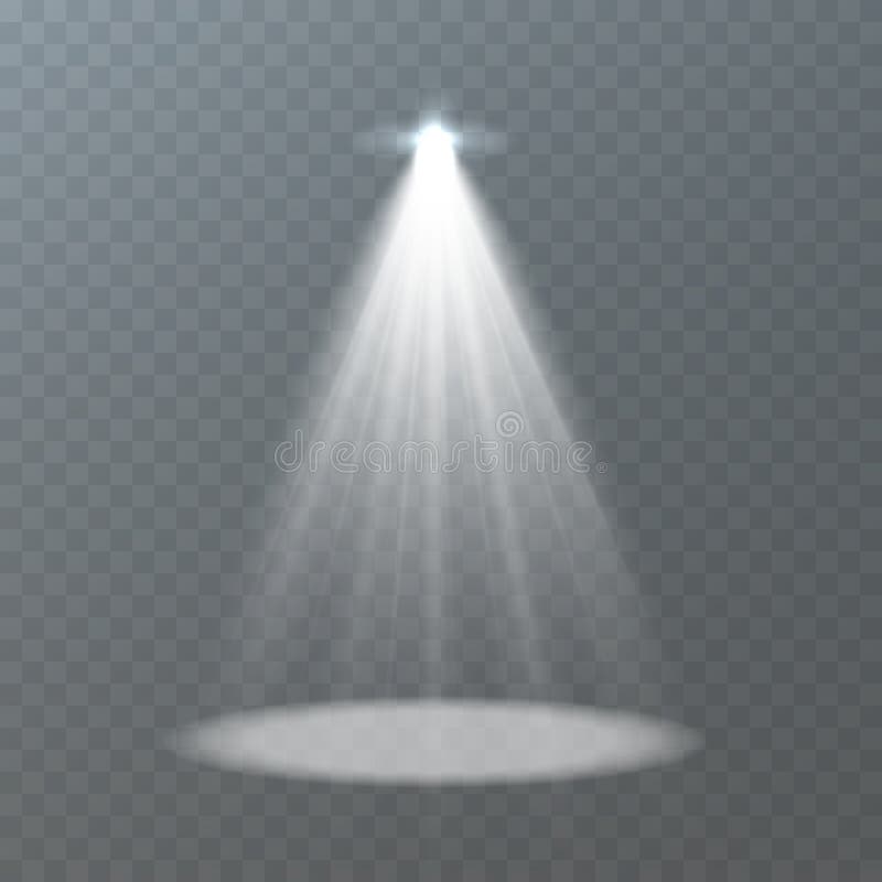 A Bright Spotlight Illuminates a Circular Area on Stage, Enhancing the ...