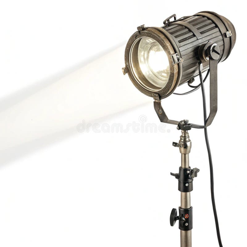 Bright Spotlight Illustration Isolated Stock Illustration ...