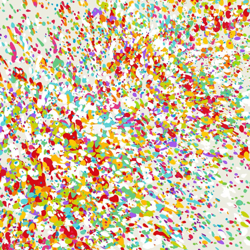 Bright spots of paint stock vector. Illustration of draw - 56334318