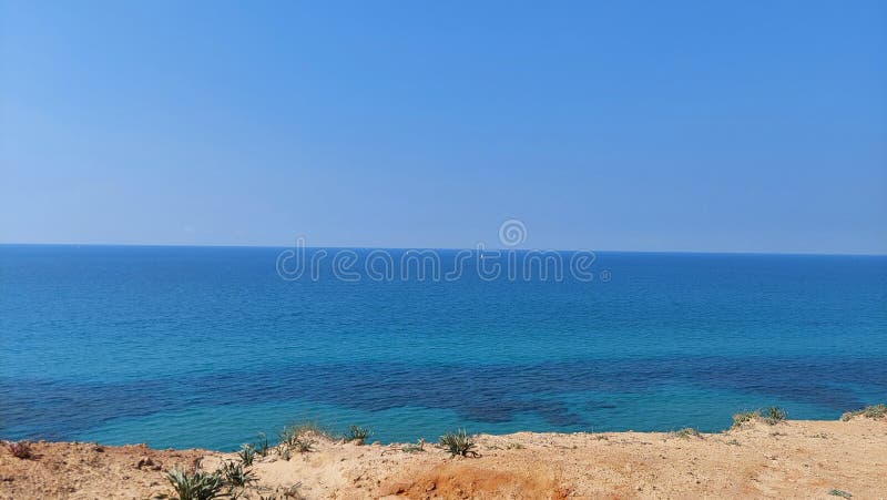 Bright Spring Day Beach Withe Blue Sky Sea Stock Photos - Free ...