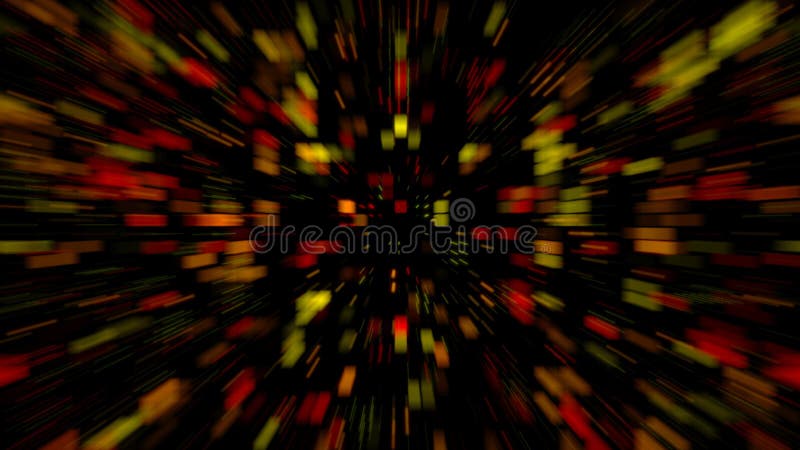 Bright Squares Motion Blur Technology Background. Technological Stock ...