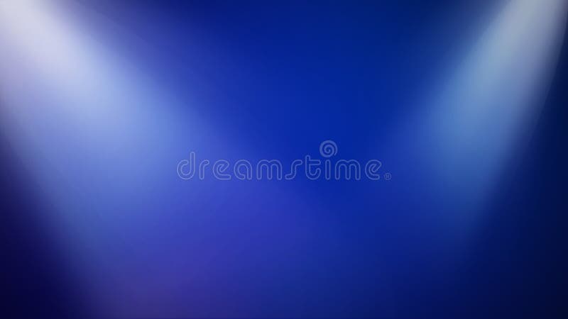 Bright Stage Lights on Blue Background - Stylized Subtle Blue ...