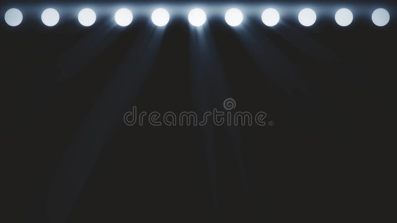 Concert Stage Lights Clipart