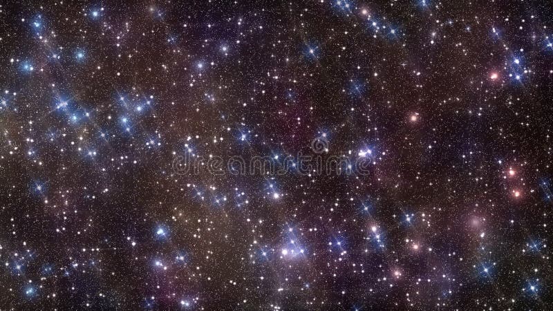 Bright Star Field Design Element Stock Video - Video of astronomy ...
