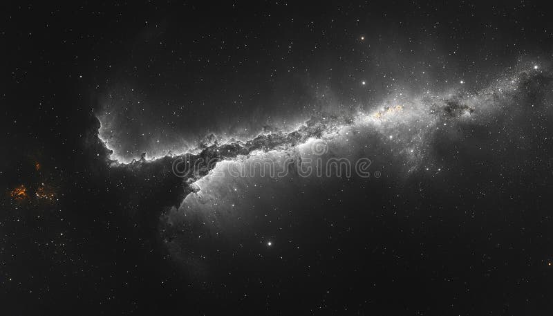 Bright Star Field Glowing in Dark Night Sky Generated by AI Stock Photo ...