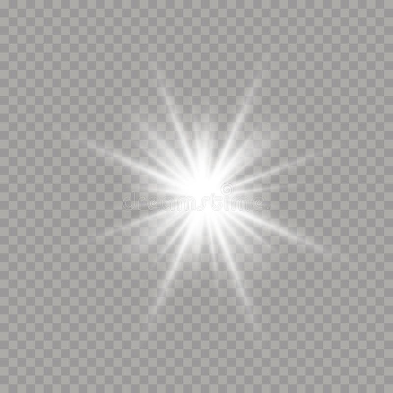 Set of Explosion Star, Glare, Sparkle, Sun Flare. Stock Illustration ...