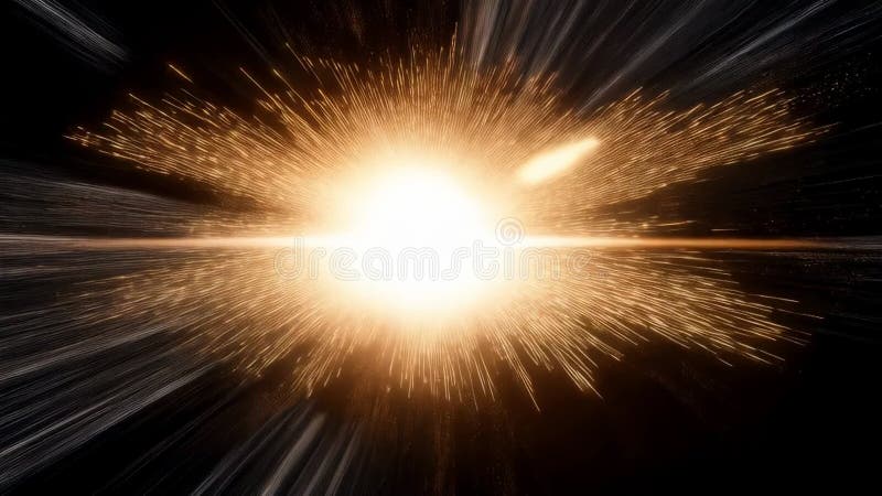 Cosmic Starburst in Deep Space Stock Video - Video of nebula, flareup ...