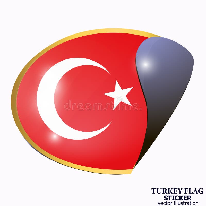 Turkish Flag Sticker Stock Illustrations – 674 Turkish Flag Sticker ...