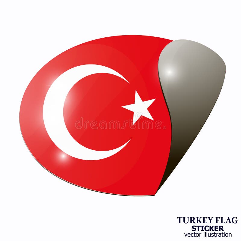 Turkish Flag Sticker Stock Illustrations – 674 Turkish Flag Sticker ...