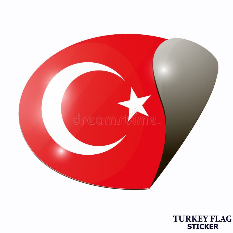 Turkish Flag Sticker Stock Illustrations – 674 Turkish Flag Sticker ...