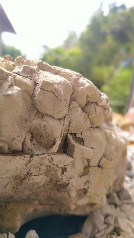 Bright Stone on the Ground stock photo. Image of hill - 204261974