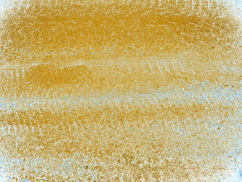 Bright Streaks of Paint on a Abstract Background. Blue and Gold Stock ...