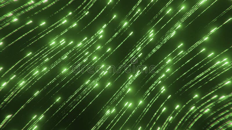 Bright Stream of Luminous Lines. Design. Abstract Information Flow from ...