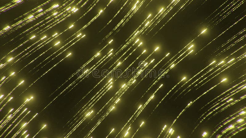 Bright Stream of Luminous Lines. Design. Abstract Information Flow from ...