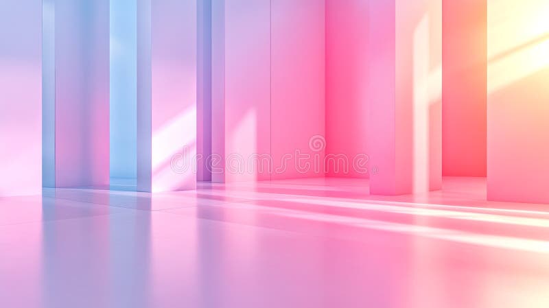 A Bright Studio Background with Soft Light and Shadows, Designed for ...