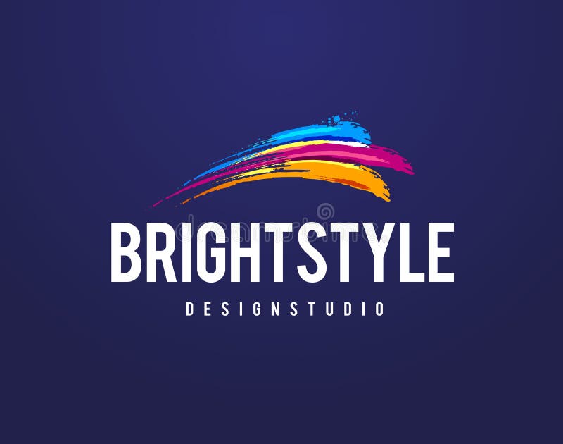 Bright Style Logo stock vector. Illustration of concept - 51775315