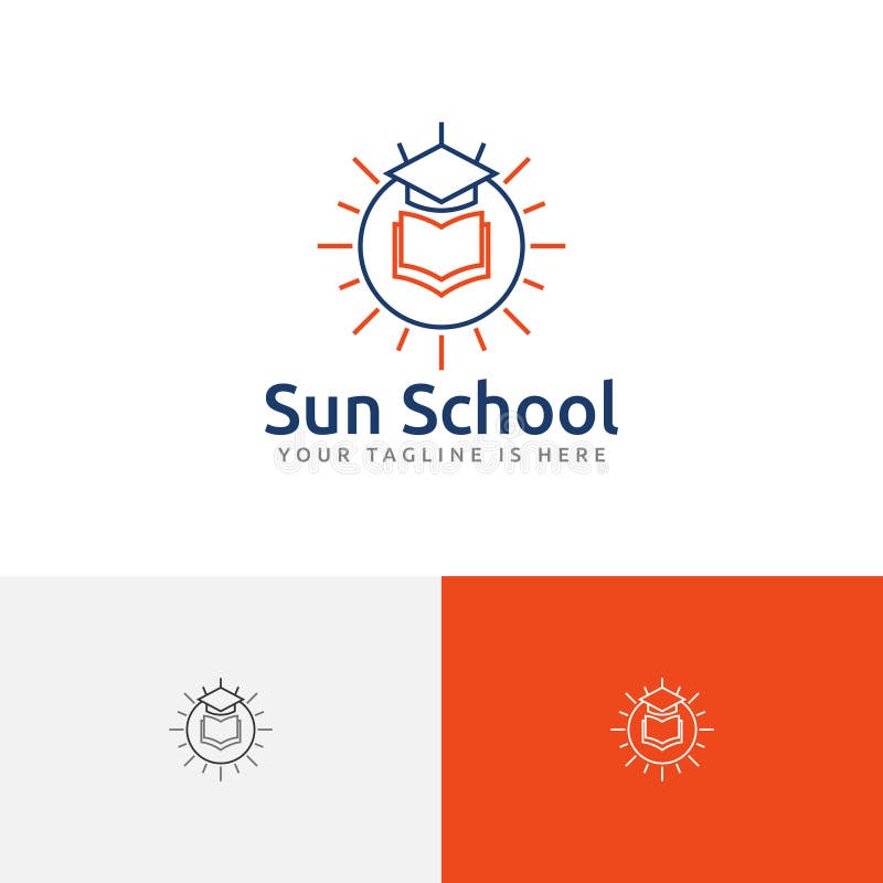 Bright education logo stock illustration. Illustration of logo - 21940383