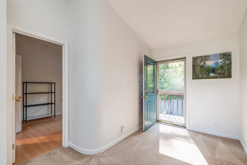 Bright Sun Light Growing into Interior Entryway of Apartment Editorial ...