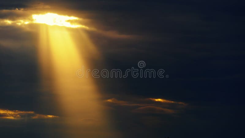 Storm Sky, Dark Dramatic Clouds during Thunderstorm, Rain and Wind ...