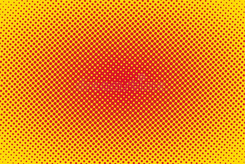 Bright Sun Rays with Yellow Dots Stock Illustration - Illustration of ...