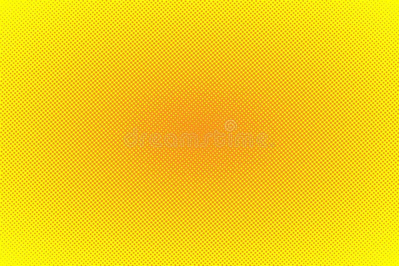 Bright Sun Rays with Yellow Dots Stock Illustration - Illustration of ...